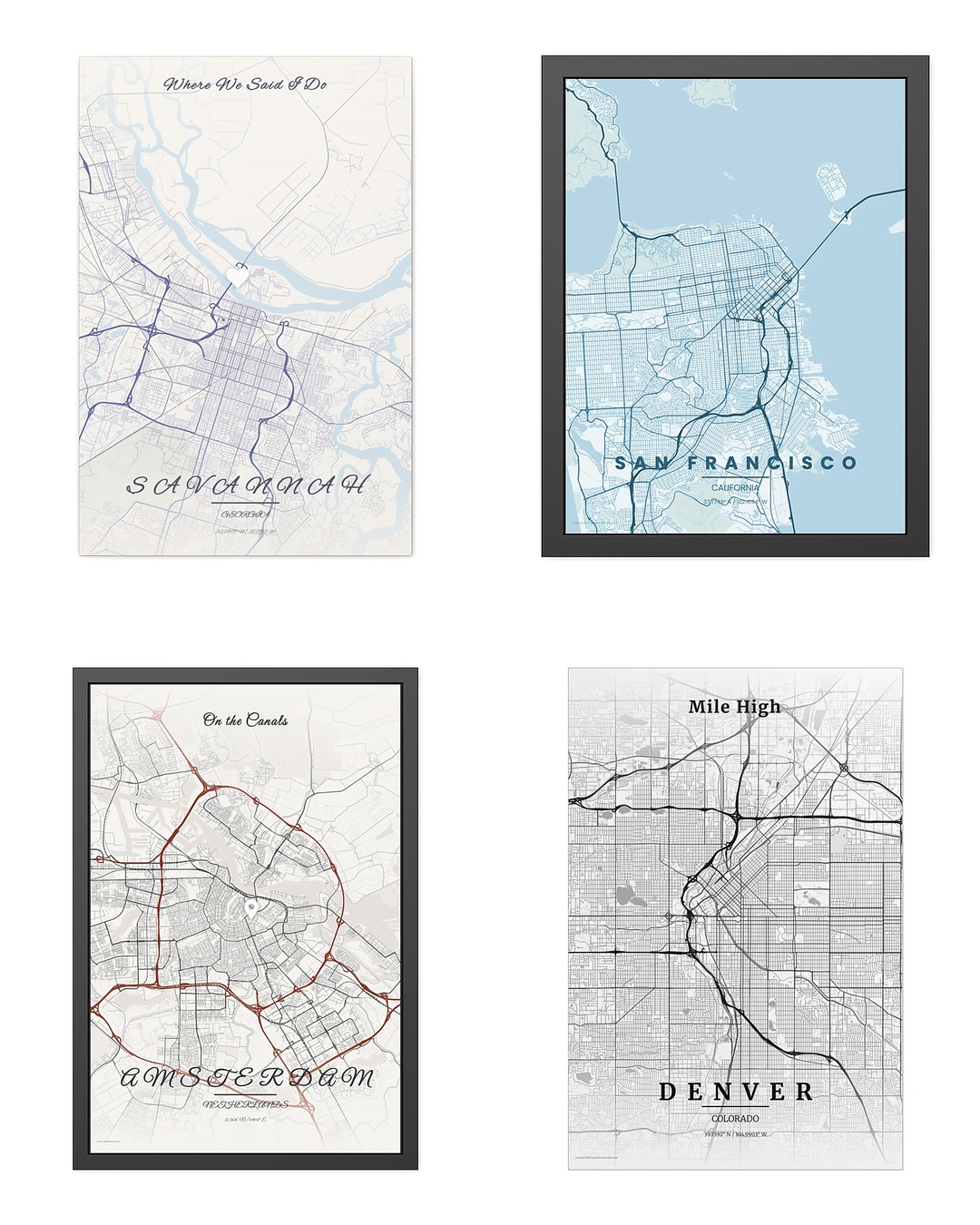 Atlas Line Studio — Design Your Own Map Poster